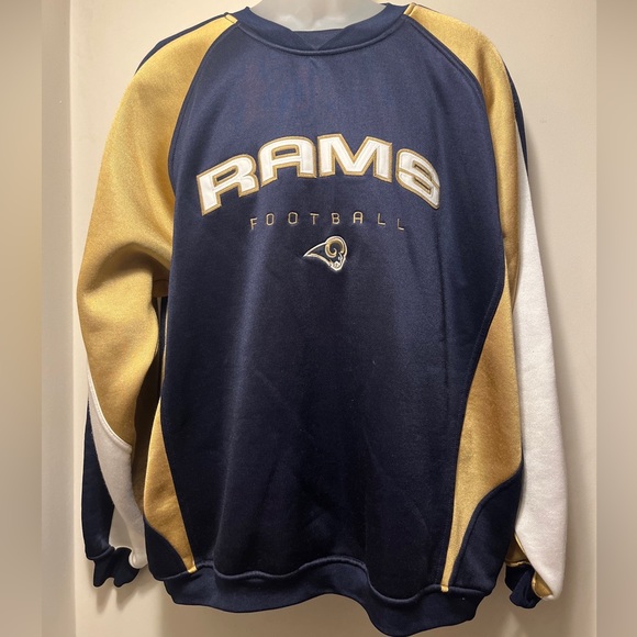 Reebok | Shirts | Vintage Rams Sweatshirt St Louis Los Angeles Mens ...